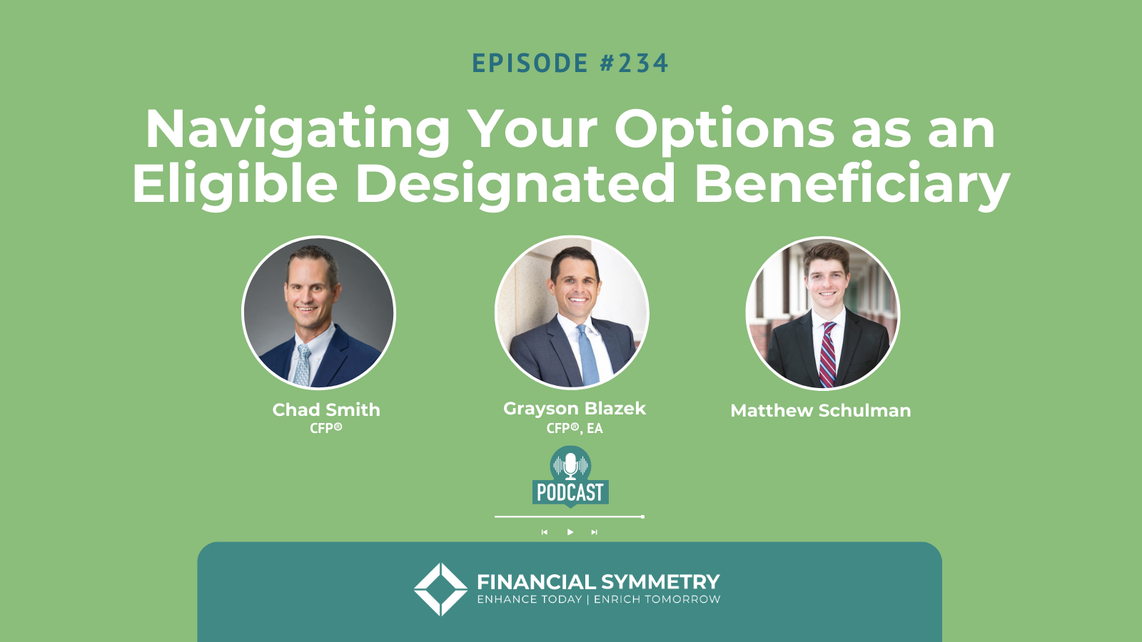 Navigating Your Options as an Eligible Designated Beneficiary, Ep #234 ...