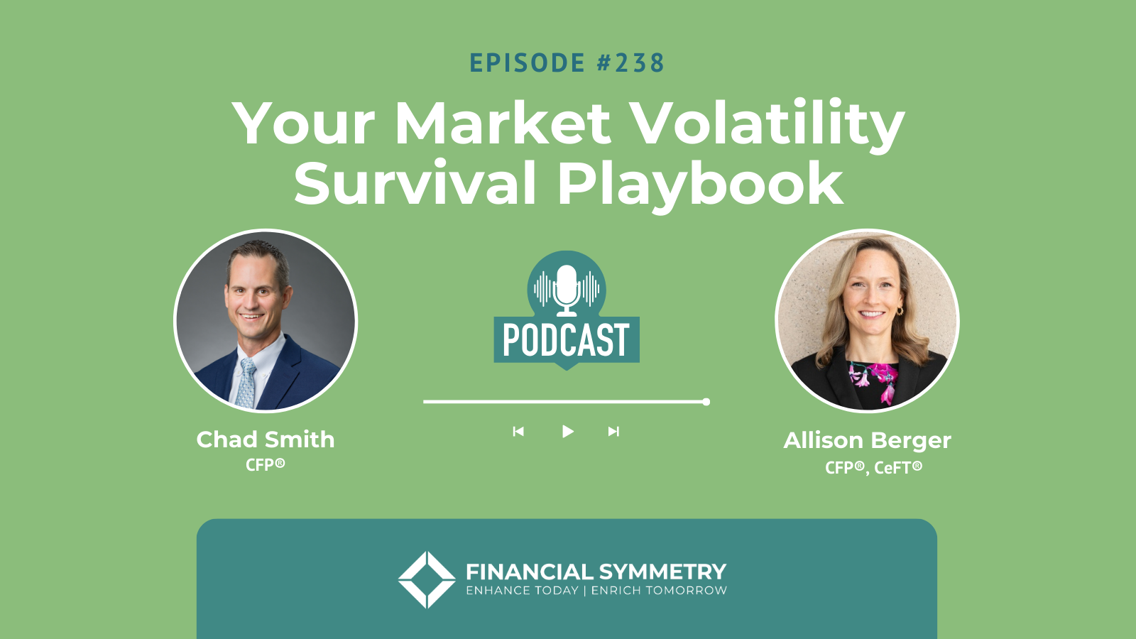 Your Market Volatility Survival Playbook, Ep #238 - Financial Symmetry, Inc.