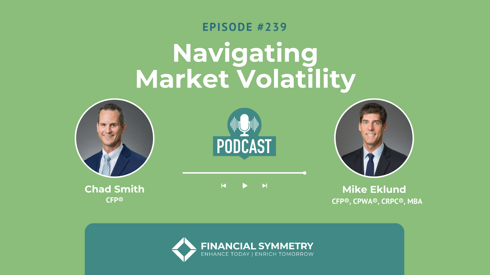 Navigating Market Volatility with Mike Eklund, Ep #239 - Financial Symmetry, Inc.